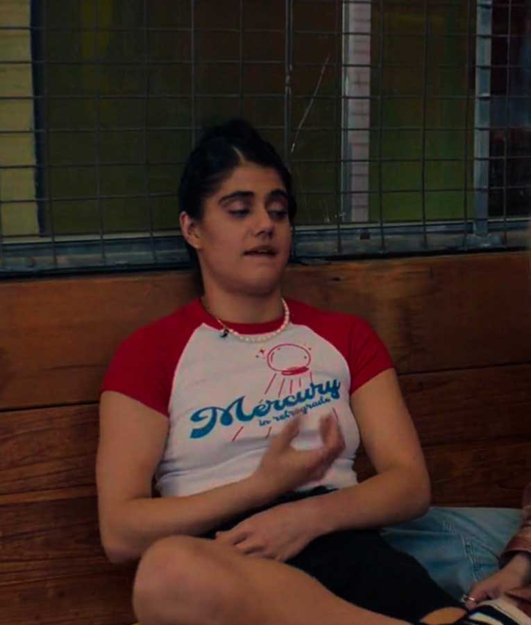 Heartbreak High Amerie Wadia Mercury in Retrograde Baseball T-Shirt ...