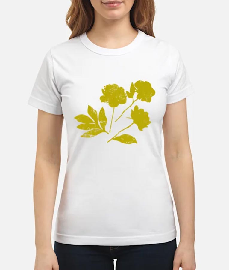 Queen Sugar Darla Tonal Flowers T-Shirt - CreativeTDesign